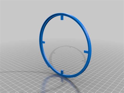 DS1302 Rotating LED Clock Module Housing Modular Sort Of By Cargy Download Free STL