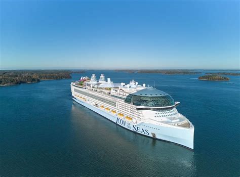 World S Largest Cruise Ship Icon Of The Seas Delivered To Royal