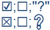 Unicode In Format Property For Checkbox