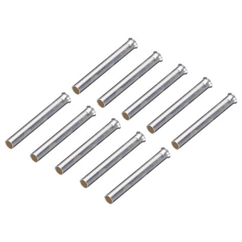 Uxcell 800 Pcs Non Insulated Butt Connectors 20awg Wire Connector For Electrical Wire Crimp