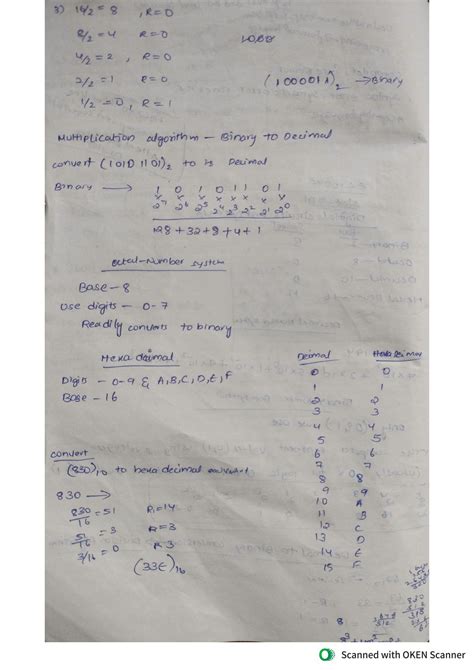 SOLUTION Digital Circuits And Systems Number System Notes Studypool