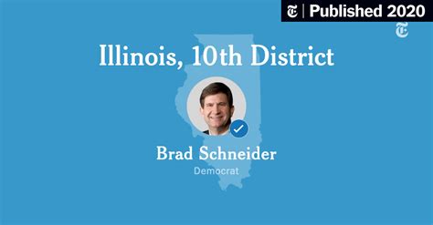 2020 Illinois 10th Congressional District Results Brad Schneider Vs