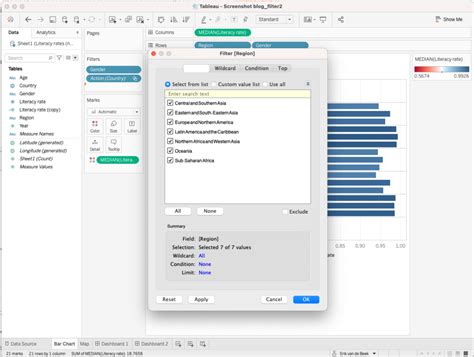 How To Use Filters In Tableau Learn How To Apply Them To Your Dashboard
