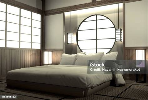 장식 일본 스타일의 침실 현대 선 인테리어 디자인3d 렌더링 0명에 대한 스톡 사진 및 기타 이미지 0명 3차원 형태 가구 Istock