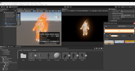 Unity Vfx Graph：mesh Particle Fragments By Eric Wangunity Vfx Artist