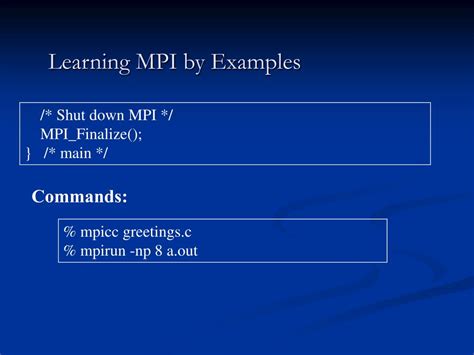 ppt introduction to parallel programming using mpi 1 powerpoint presentation id 5249890