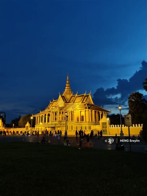សម្រស់ប្រាសាទចន្ទច្ឆាយា ពេលរាត្រី