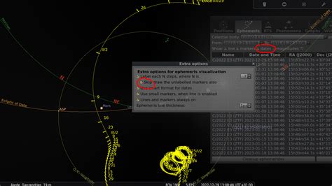 Astrocal Skip Unlabeled Markers · Issue 2951 · Stellariumstellarium