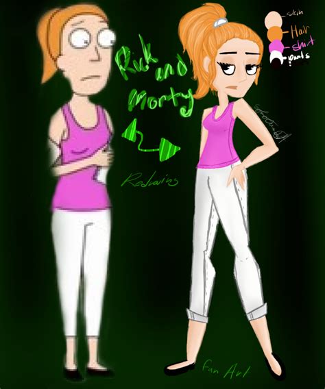Summer Rick And Morty By Catdog1123 On Deviantart