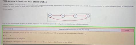 Fsm Sequence Generator Next State Function The Next