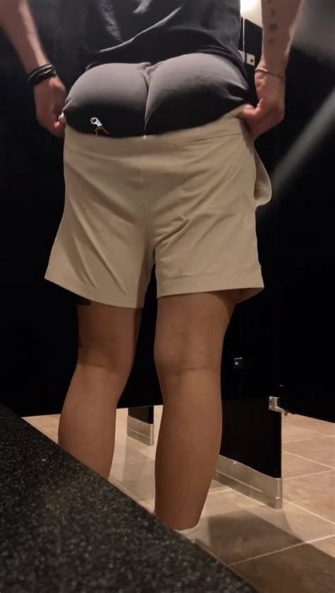 Unaware Giant Matte Trap Tiny On His Shorts Thisvid Com