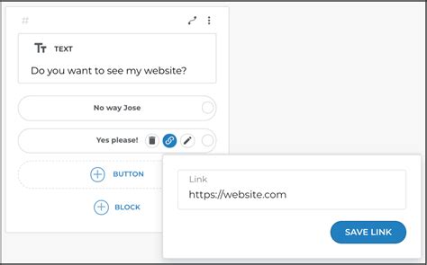 Buttons And Links Conversational Cloud Help Center