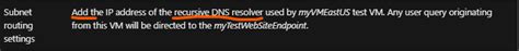 Azure Traffic Manager Subnet Routing Not Working Microsoft Qanda