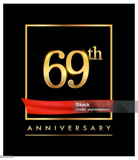 기념일 축 하 색종이 골든 색과 검은색에 고립 빨간 리본에 대 한 디자인 공휴일에 대한 스톡 벡터 아트 및 기타 이미지 공휴일 광고 금 금속 Istock