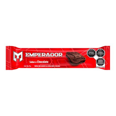 Gamesa Galleta Emperador Chocolate Caja Con 16 Paketines De 109g