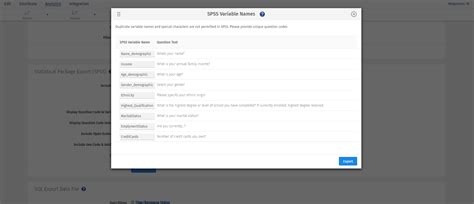 Spss Variable Name Enhancement For In Depth Statistical Analysis