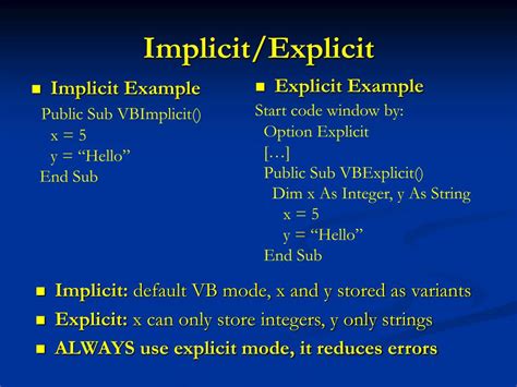 Ppt Cvev 118698 Visual Basic Powerpoint Presentation Free Download
