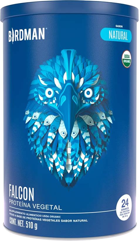 Birdman Falcon Protein Proteina Vegetal Organica En Polvo Vegana