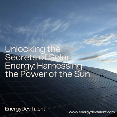 Unlocking The Power Of Renewable Energy A Comprehensive Guide To The