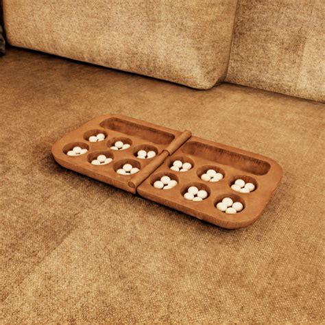 3d Printable Mancala Board Game By Lazy Bear