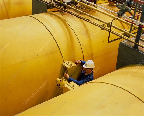 Checking External Radioactive Sensor Stock Image T870 0068 Science Photo Library