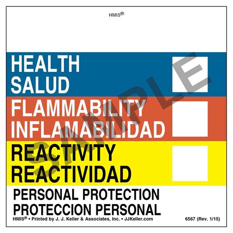 Blank Hmis Label