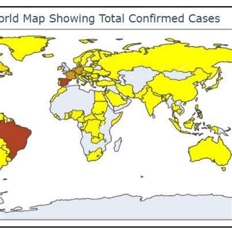 World Map Global Distribution Of Monkeypox Confirmed Cases Skin Lesion