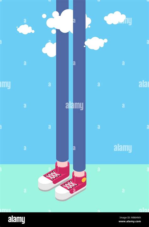 Legs View Stock Vector Images Alamy
