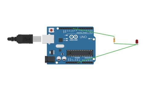 Circuit Design Traffic Light Tinkercad