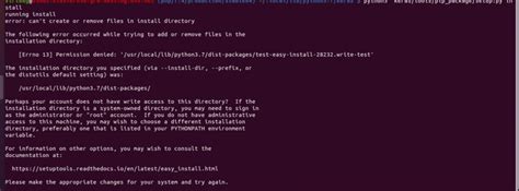 Python Install Keras From Git Clone Errno 13 Permission Denied Stack Overflow