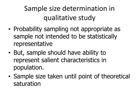 Sample Size Determinationppt