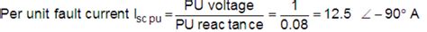 A 3 Phase 10 000 Kva 11 Kv Alternator Has A Subtransient Reactance Of 8 A 3 Phase Short