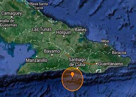 Santiago De Cuba Registra Un Temblor Perceptible De Magnitud 35 Tn8tv