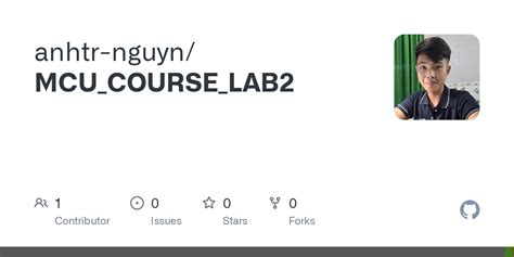 GitHub Anhtr Nguyn MCU COURSE LAB2