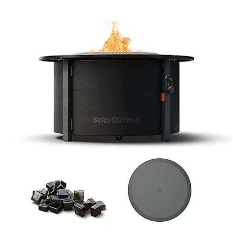 Infinity Flame Propane Fire Pit Surround Surface Solo Stove