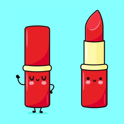 Lipstick Drawing Cute