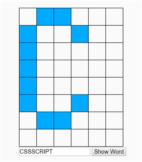 Led Matrix Display With Scrolling Text Css Script