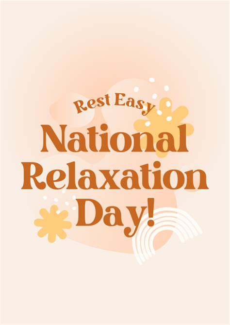 National Relaxation Day Greeting Letterhead Brandcrowd Letterhead Maker