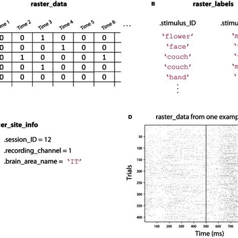 An Illustration Showing The Three Raster Format Variables