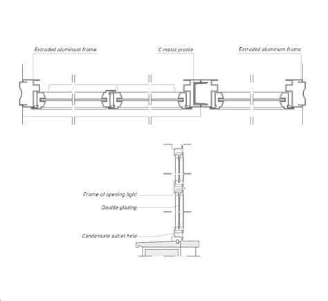 Ventana De 2 Hojas Con Ventana Fija Dwg Detalle Cad Descarga