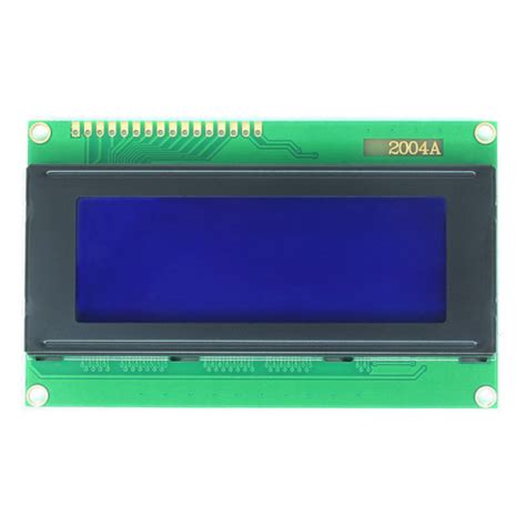 20 X 4 Line Lcd Display With Blue Backlight 2004a