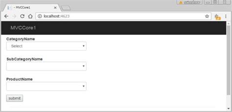 Creating Simple Cascading Dropdownlist In Aspnet Core Mvc With New Tag