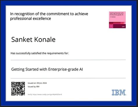 Sanket Konale On Linkedin Ibmskillbuild Ai