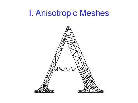 PPT Anisotropic Voronoi Diagrams And Guaranteed Quality Anisotropic Mesh Generation PowerPoint