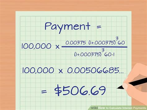 Ways To Calculate Interest Payments WikiHow