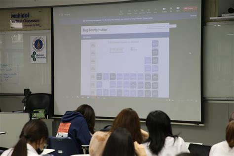 Ict Mahidol Organized A Special Talk On “ethical Hacking” Ict Mahidol