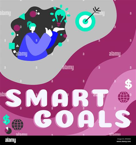 Handwriting Text Smart Goals Business Concept Mnemonic Used As A Basis