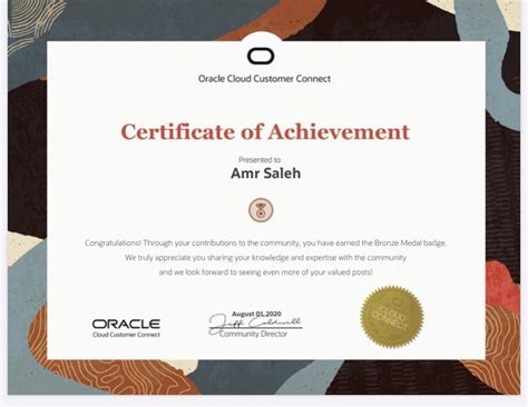 Amr Saleh On Linkedin Oraclecloud Oraclecertification 18 Comments