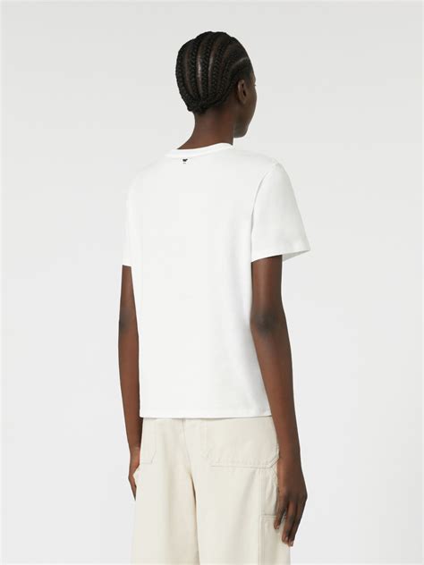 Pure Cotton T Shirt White Max Mara