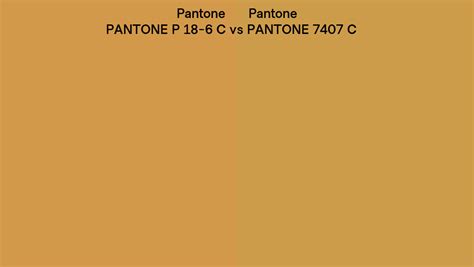 Pantone P 18 6 C Vs Pantone 7407 C Side By Side Comparison